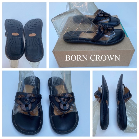 Born Crown | Shoes | Born Crown Sandal With Coconut Accents Sz 7 | Poshmark